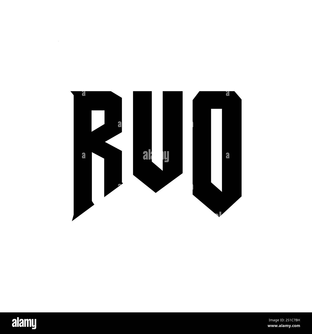 RUO letter logo design for technology company. RUO logo design black ...
