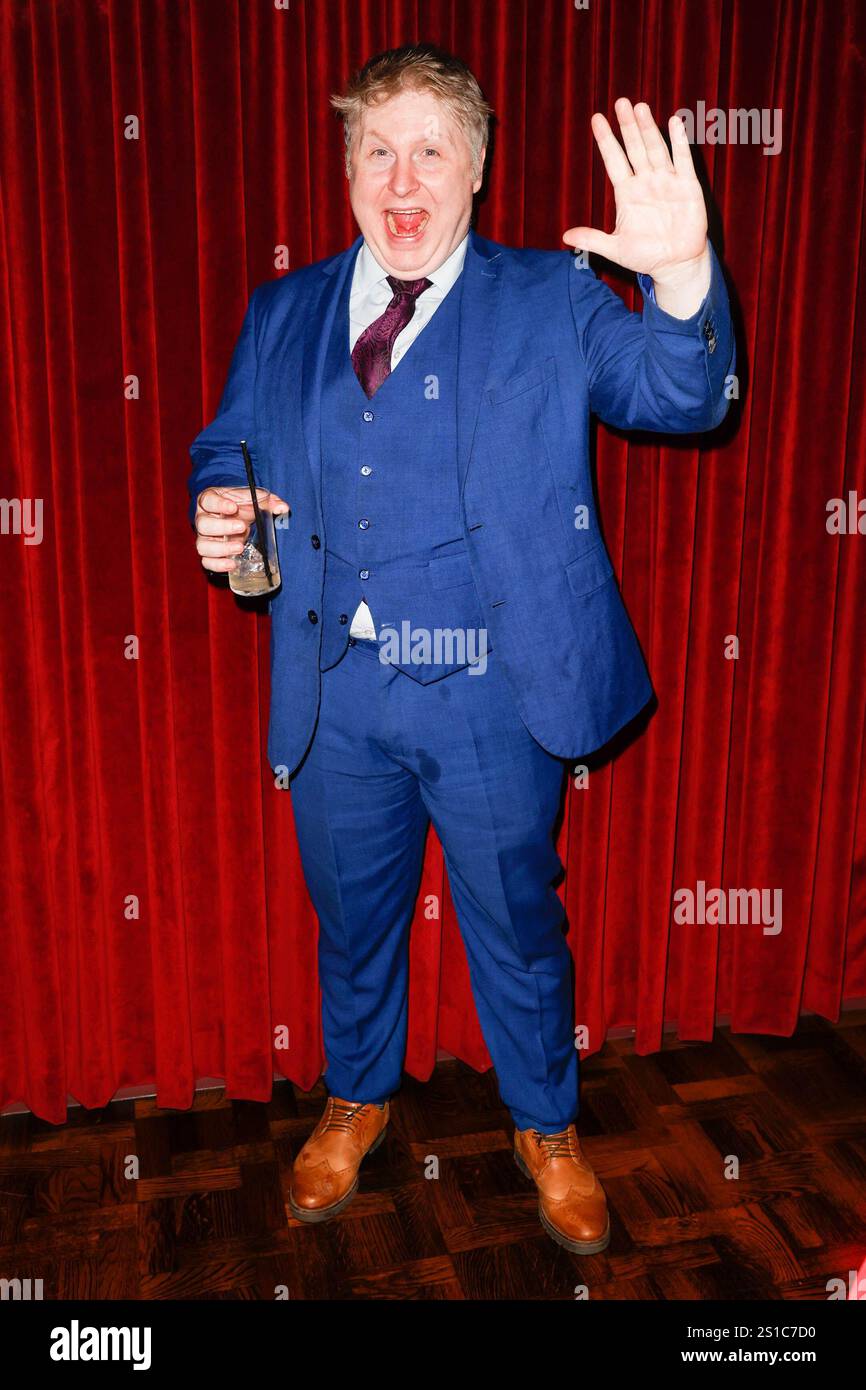 Andre Walker attends the Alan Enfield Christmas Party 2024 held at the ...