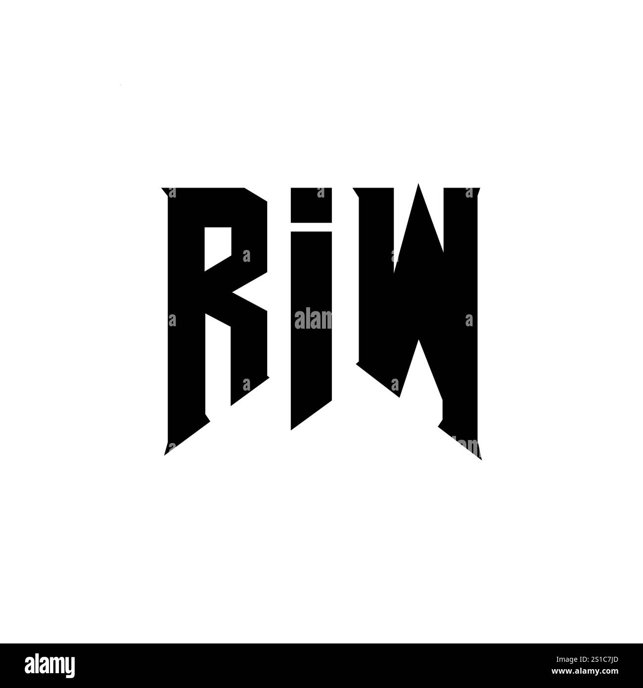 Riw logo design hi-res stock photography and images - Alamy