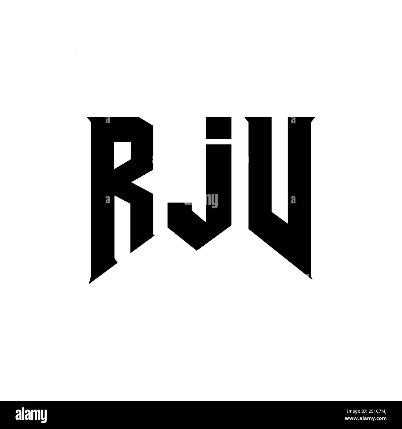 Rjv logo design hi-res stock photography and images - Alamy