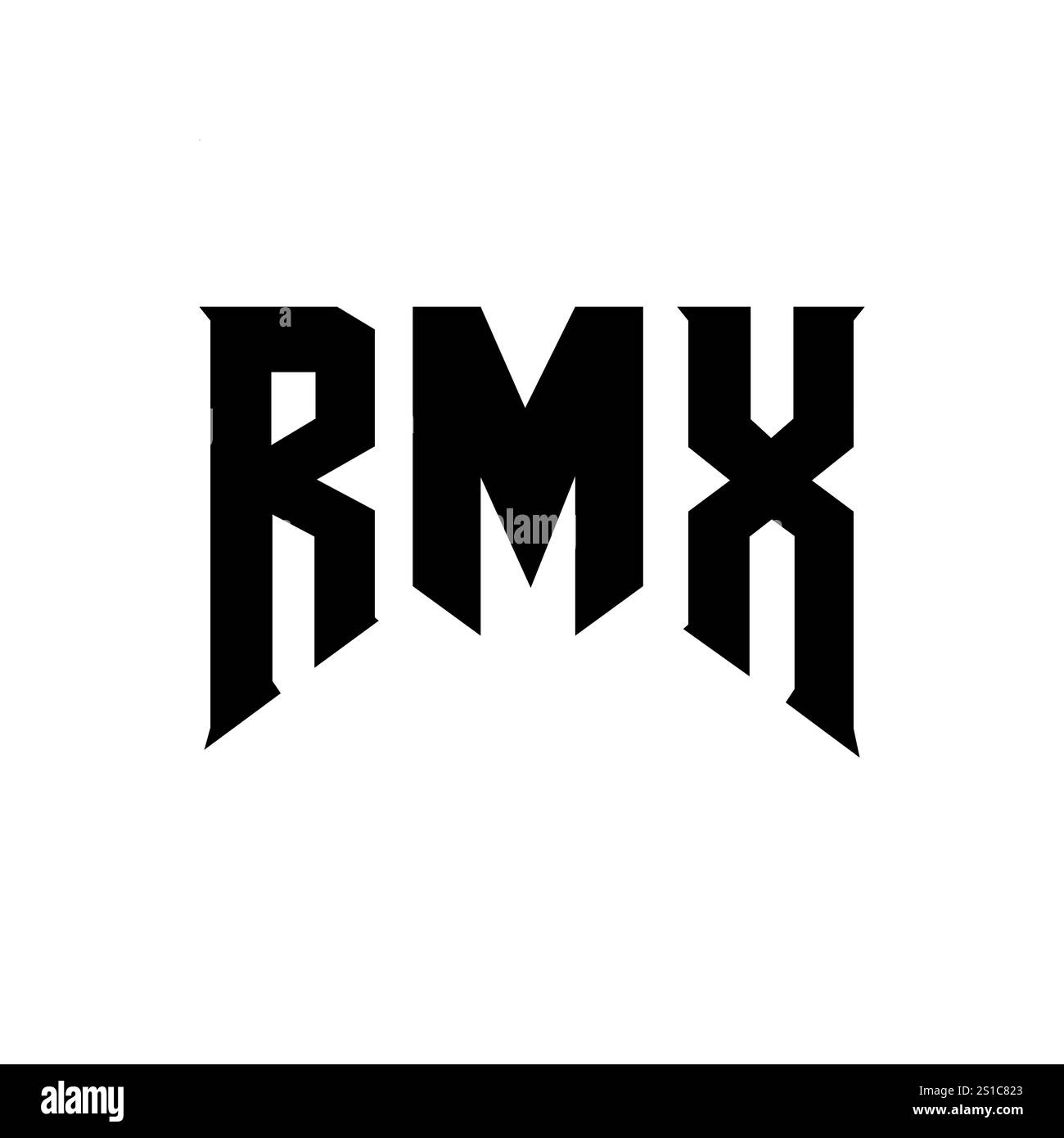 Rmx logo design Stock Vector Images - Alamy