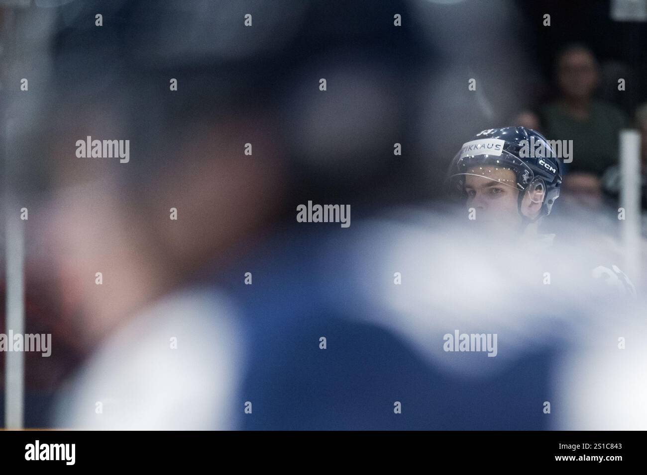 Aron Kiviharju of, Finland. , . during the 2025 IIHF World Junior ...