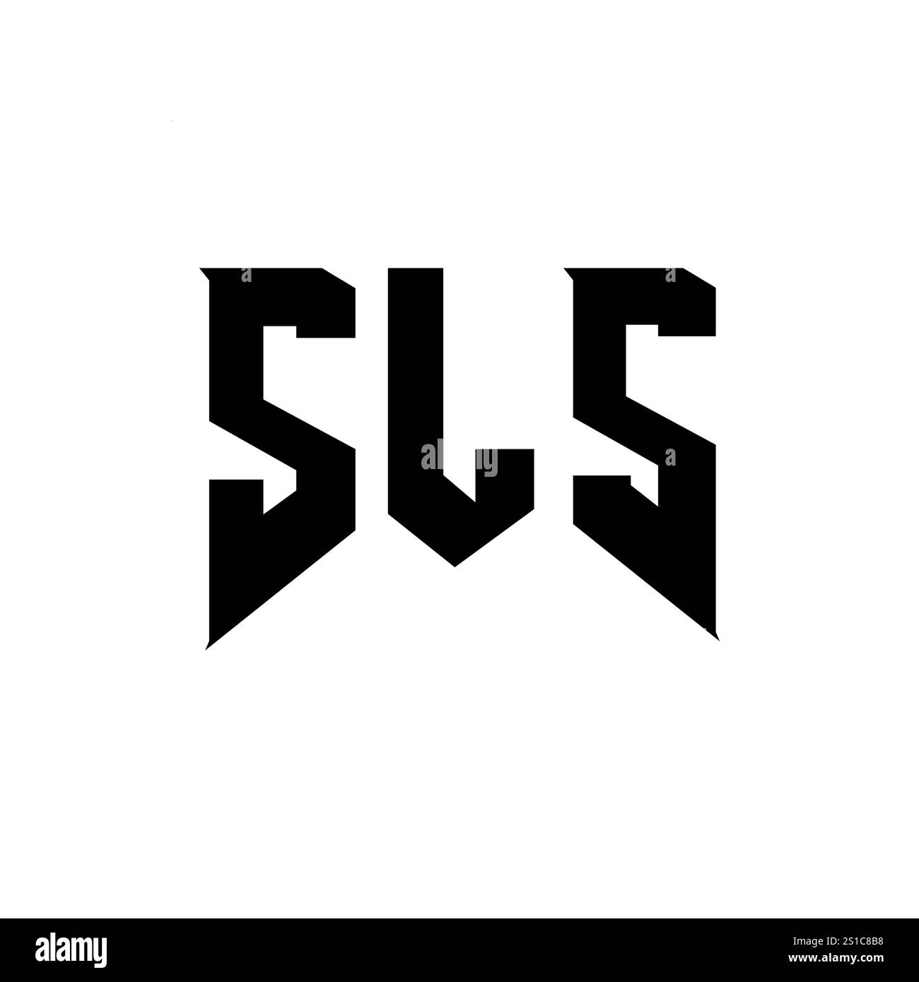 SLS letter logo design for technology company. SLS logo design black ...