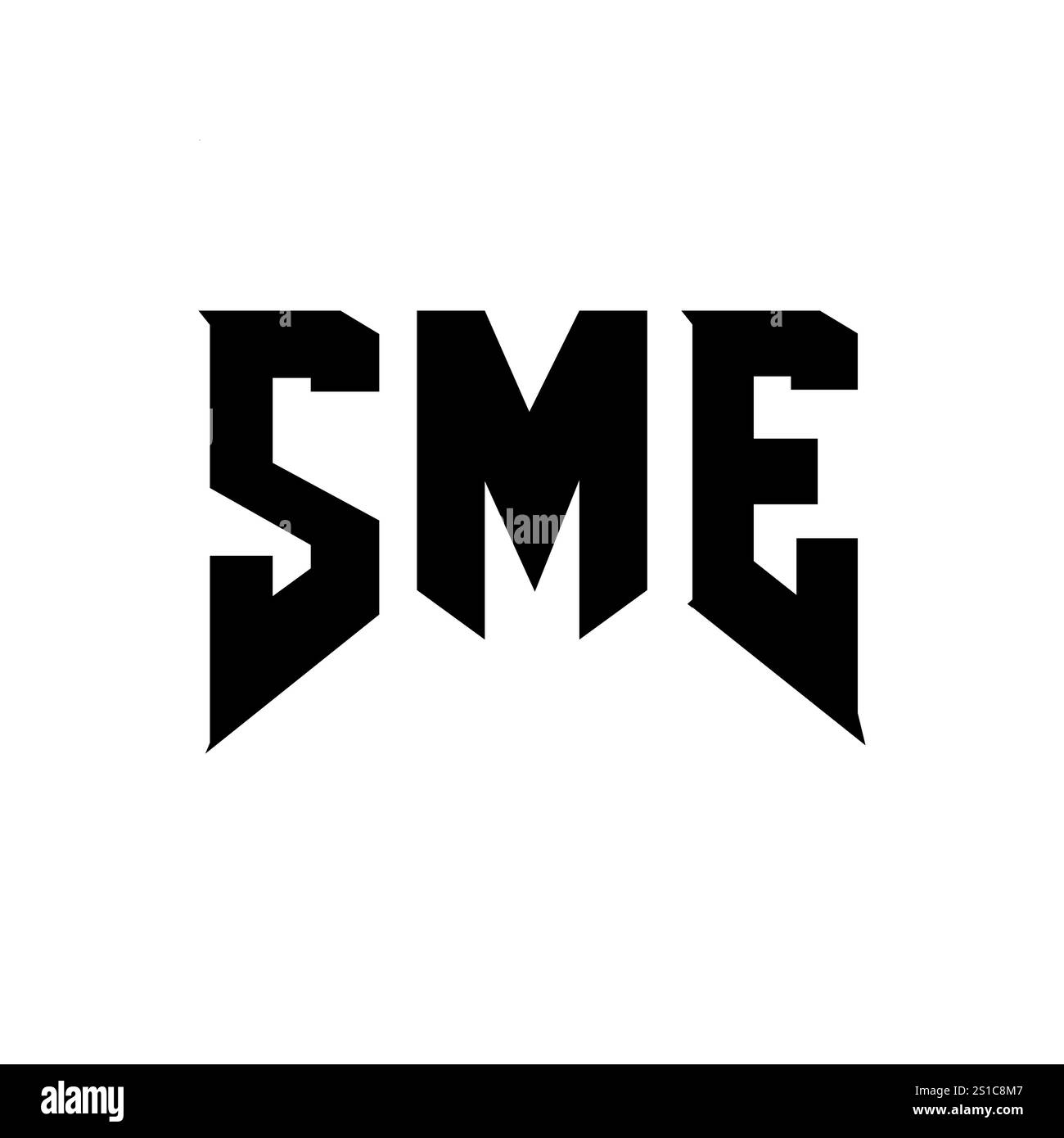 SME letter logo design for technology company. SME logo design black ...