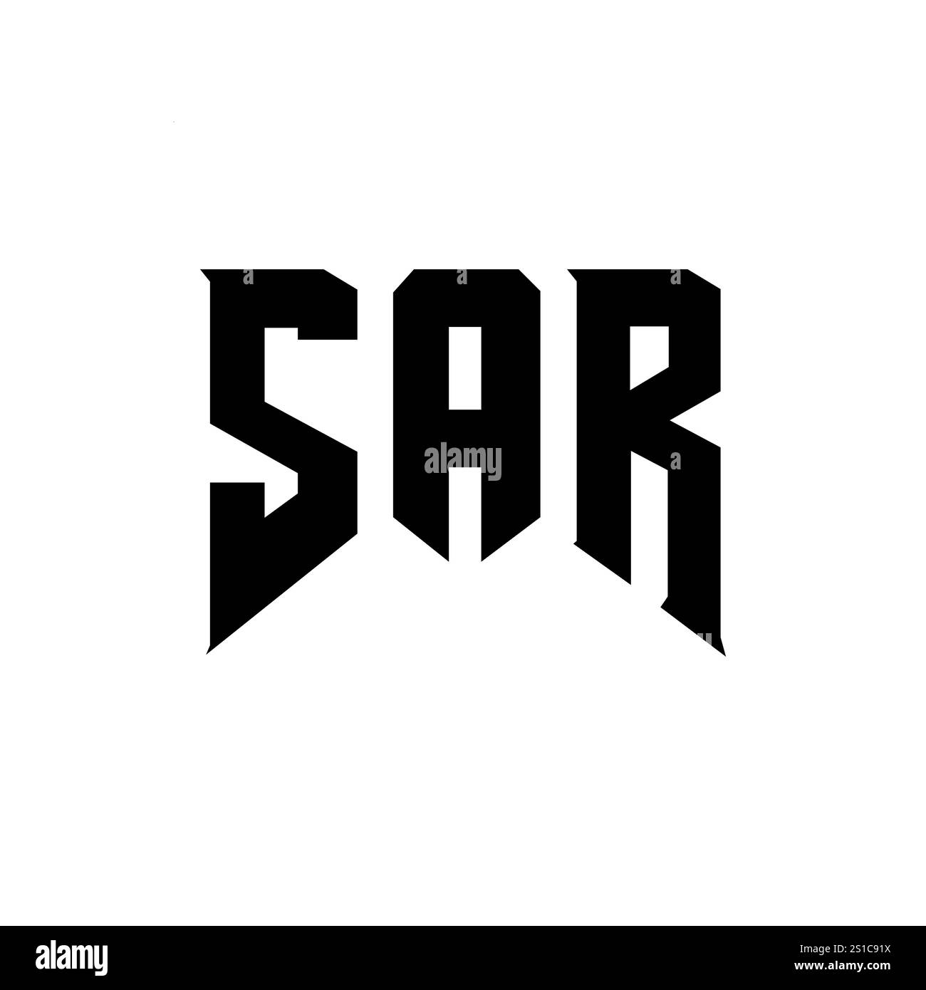 Sar logo design Stock Vector Images - Alamy