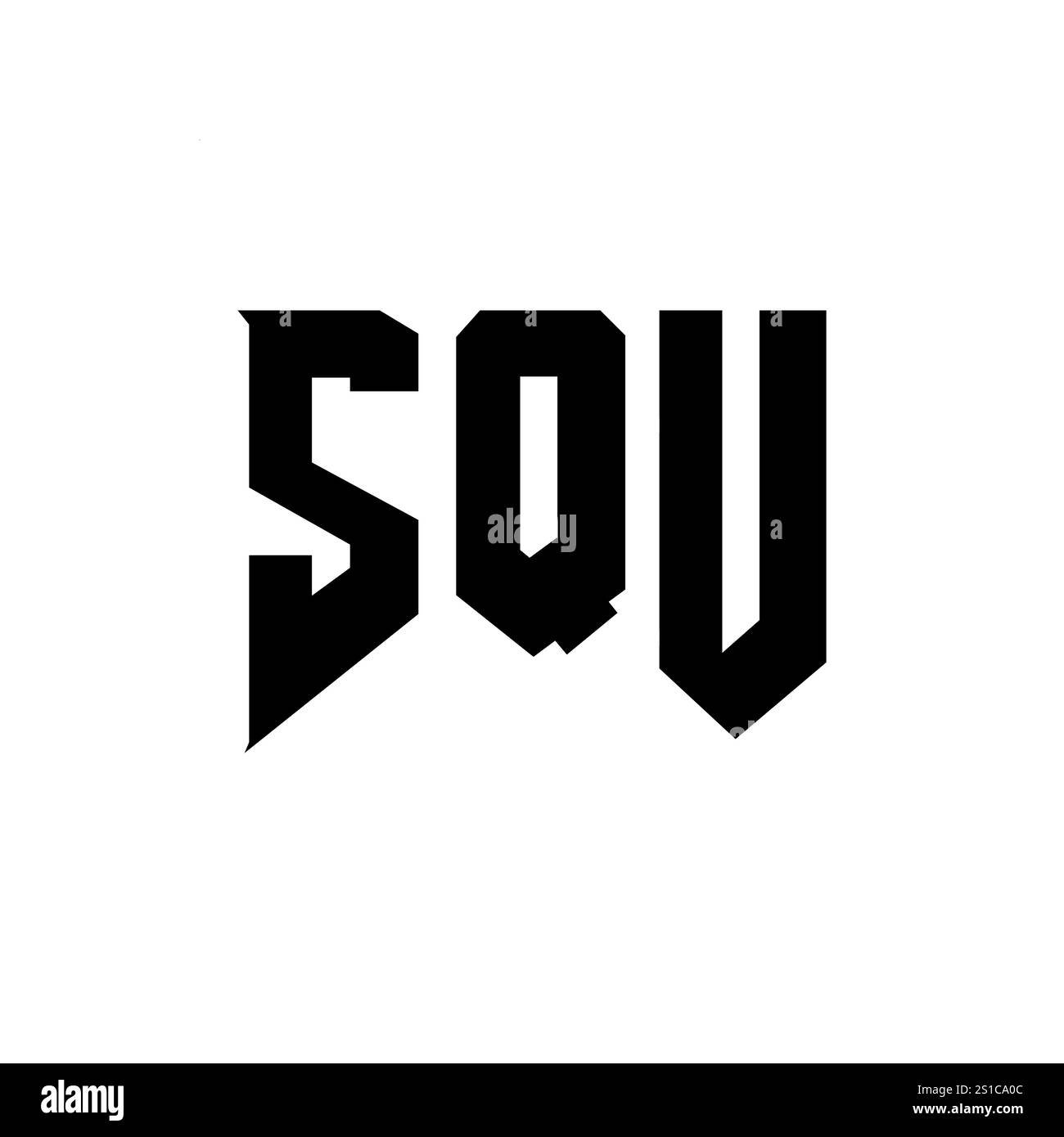 Squ logo design hi-res stock photography and images - Alamy