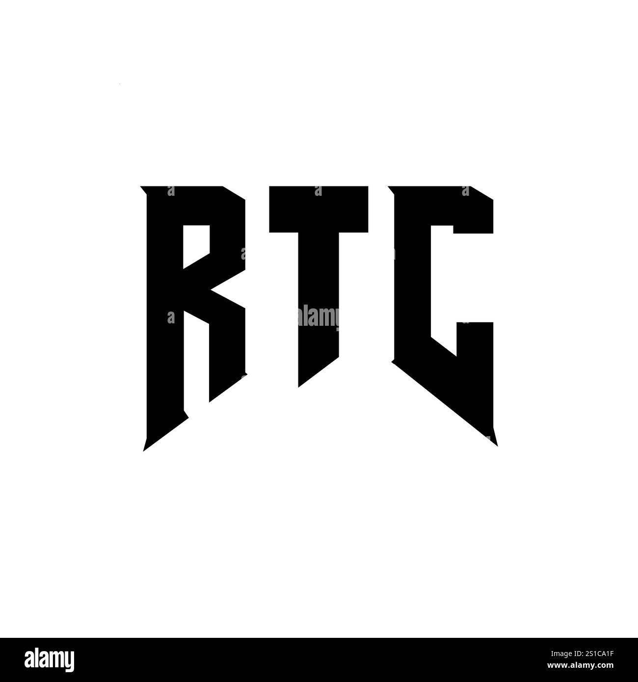 Rtc logo design hi-res stock photography and images - Alamy