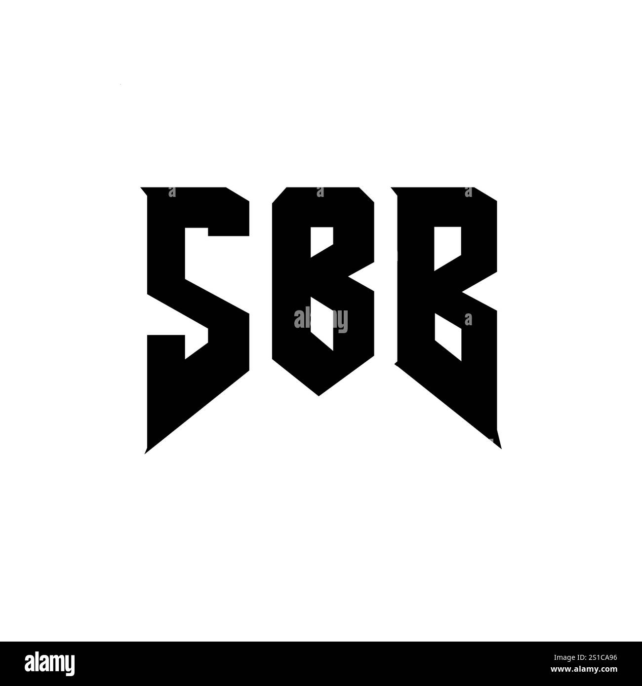 SBB letter logo design for technology company. SBB logo design black ...