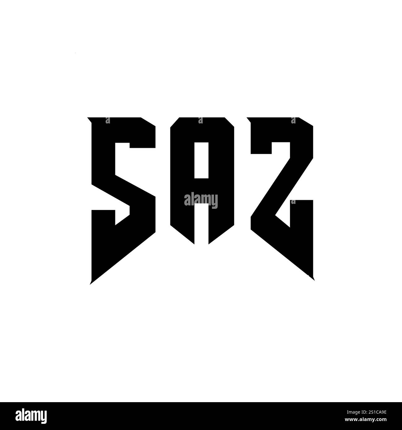 Saz logo design hi-res stock photography and images - Alamy