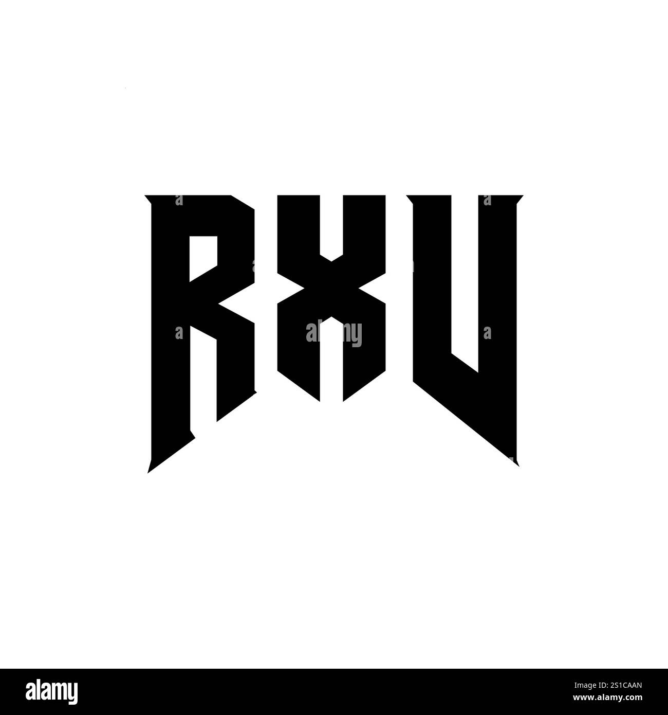 RXV letter logo design for technology company. RXV logo design black ...