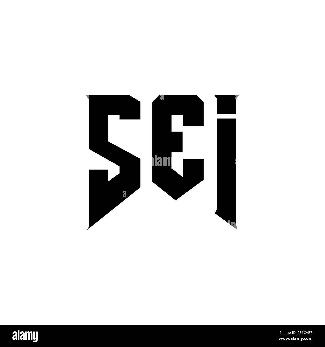 Sei logo design Stock Vector Images - Alamy