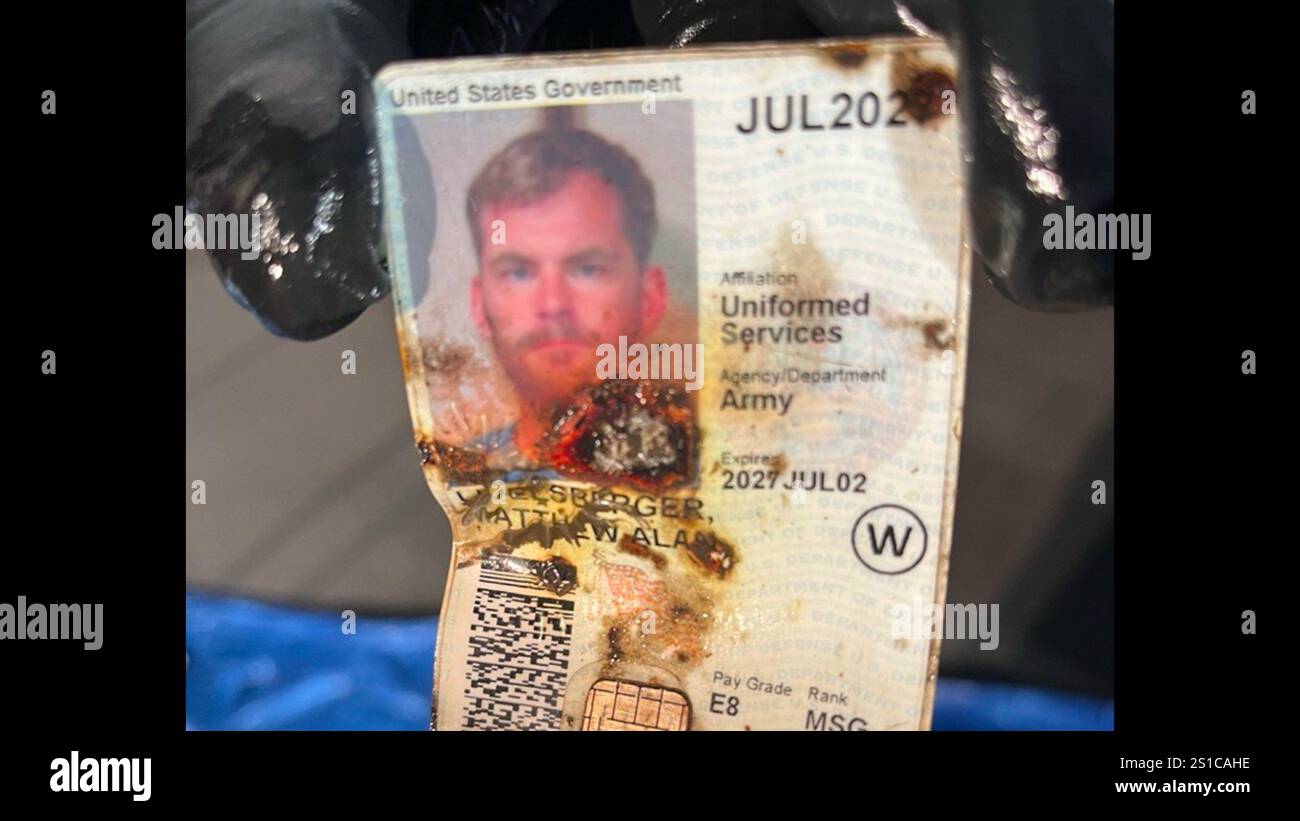 Las Vegas, Nevada, USA. 2nd Jan, 2025. Vegas Cybertruck bombing suspect ...