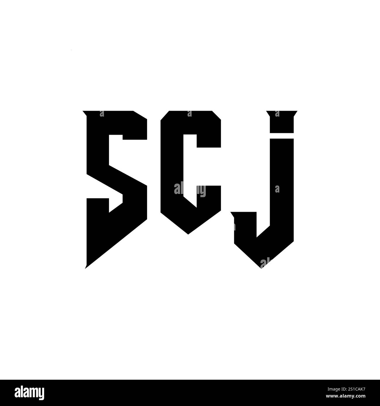 Scj logo design hi-res stock photography and images - Alamy