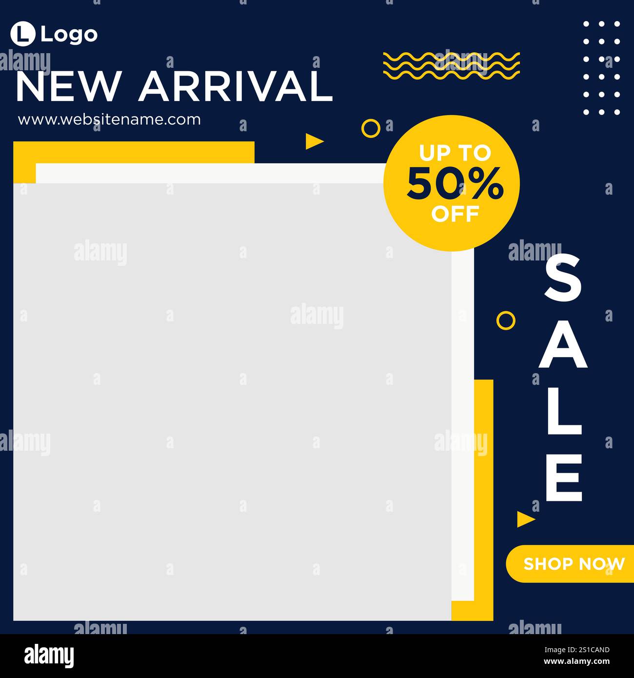 fashion sale social media post baner template Stock Vector Image & Art ...