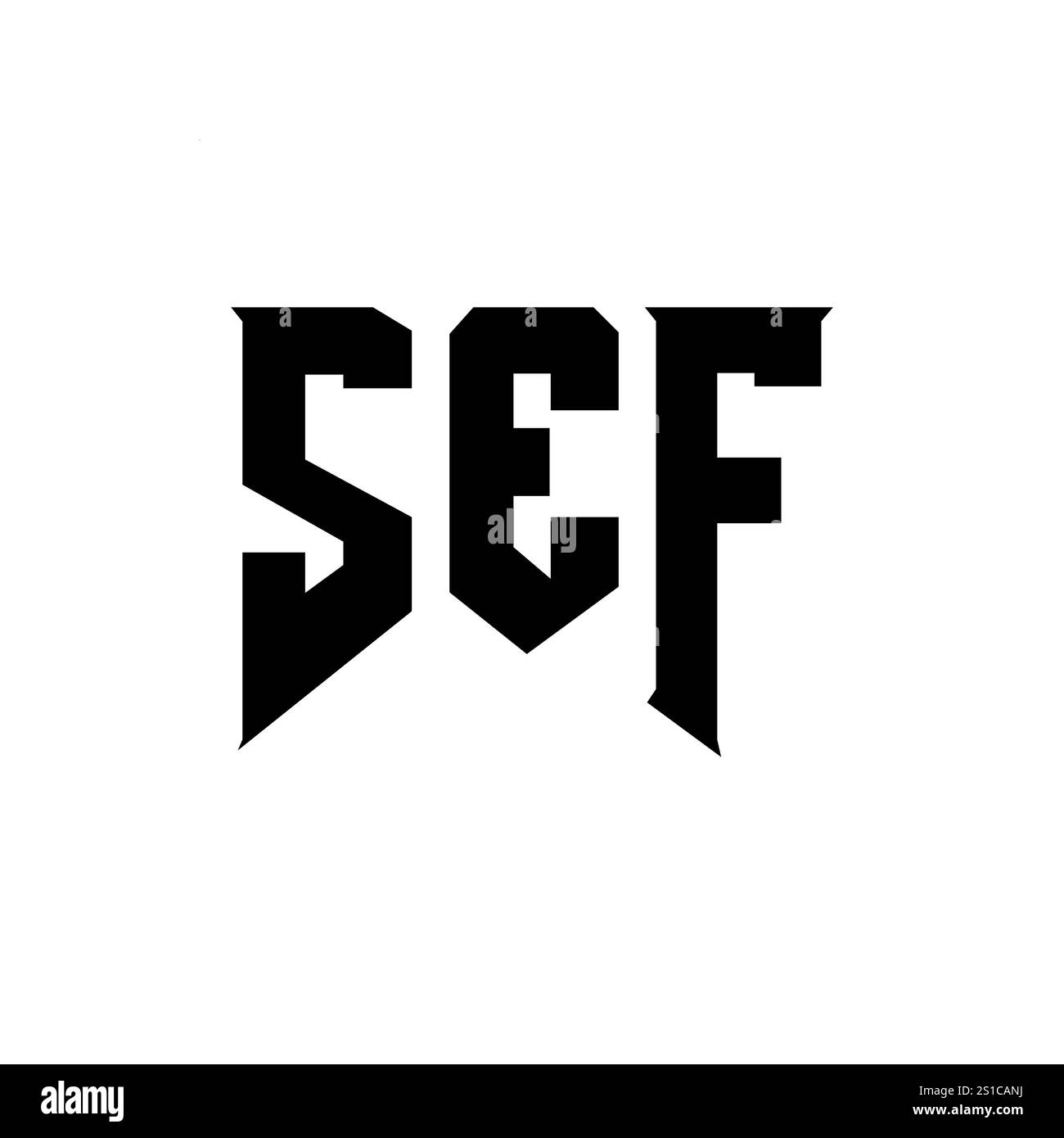 Sef logo design hi-res stock photography and images - Alamy