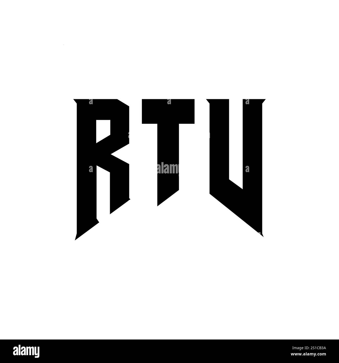 Rtv logo design Stock Vector Images - Alamy