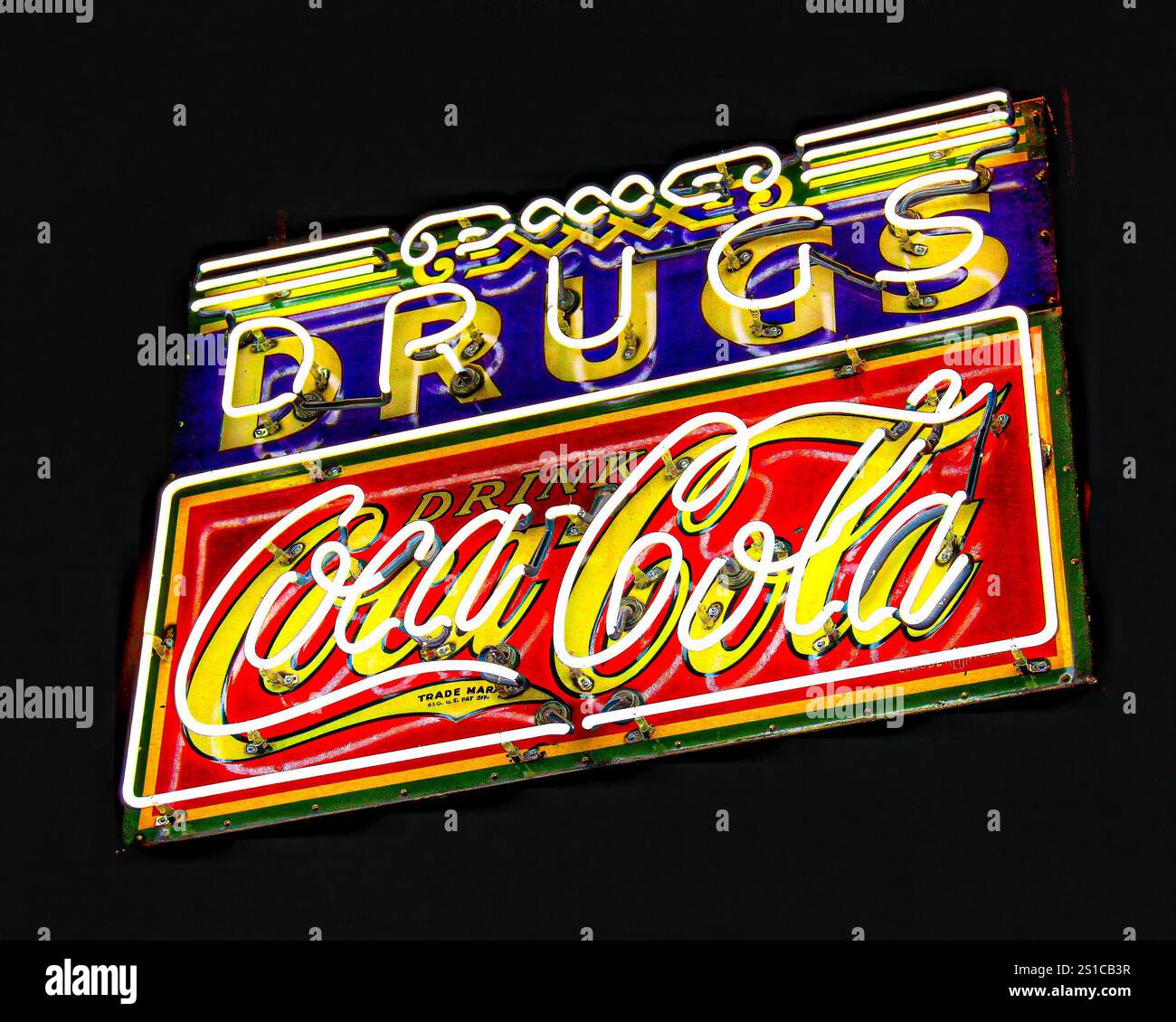 Neon coca cola sign hi-res stock photography and images - Alamy