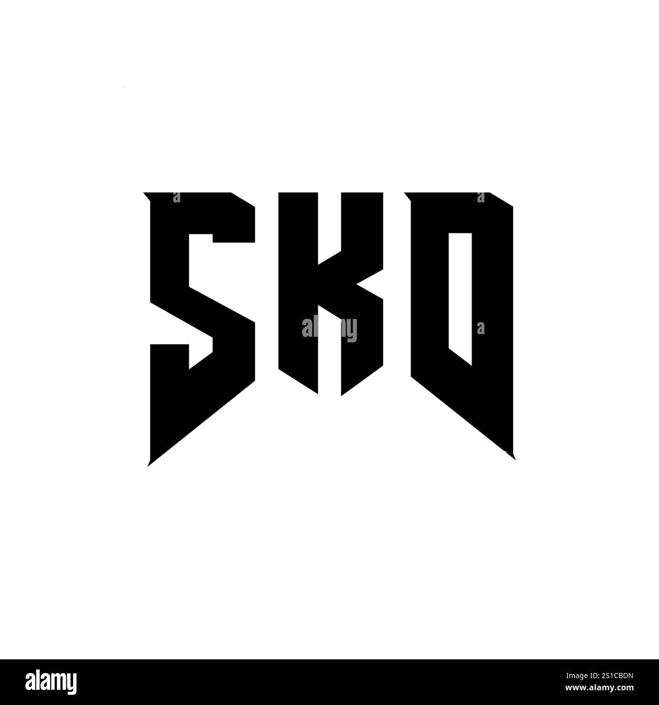 SKD letter logo design for technology company. SKD logo design black ...