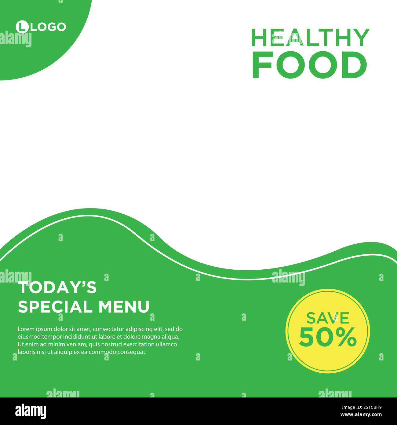Food poster layout Stock Vector Images - Alamy