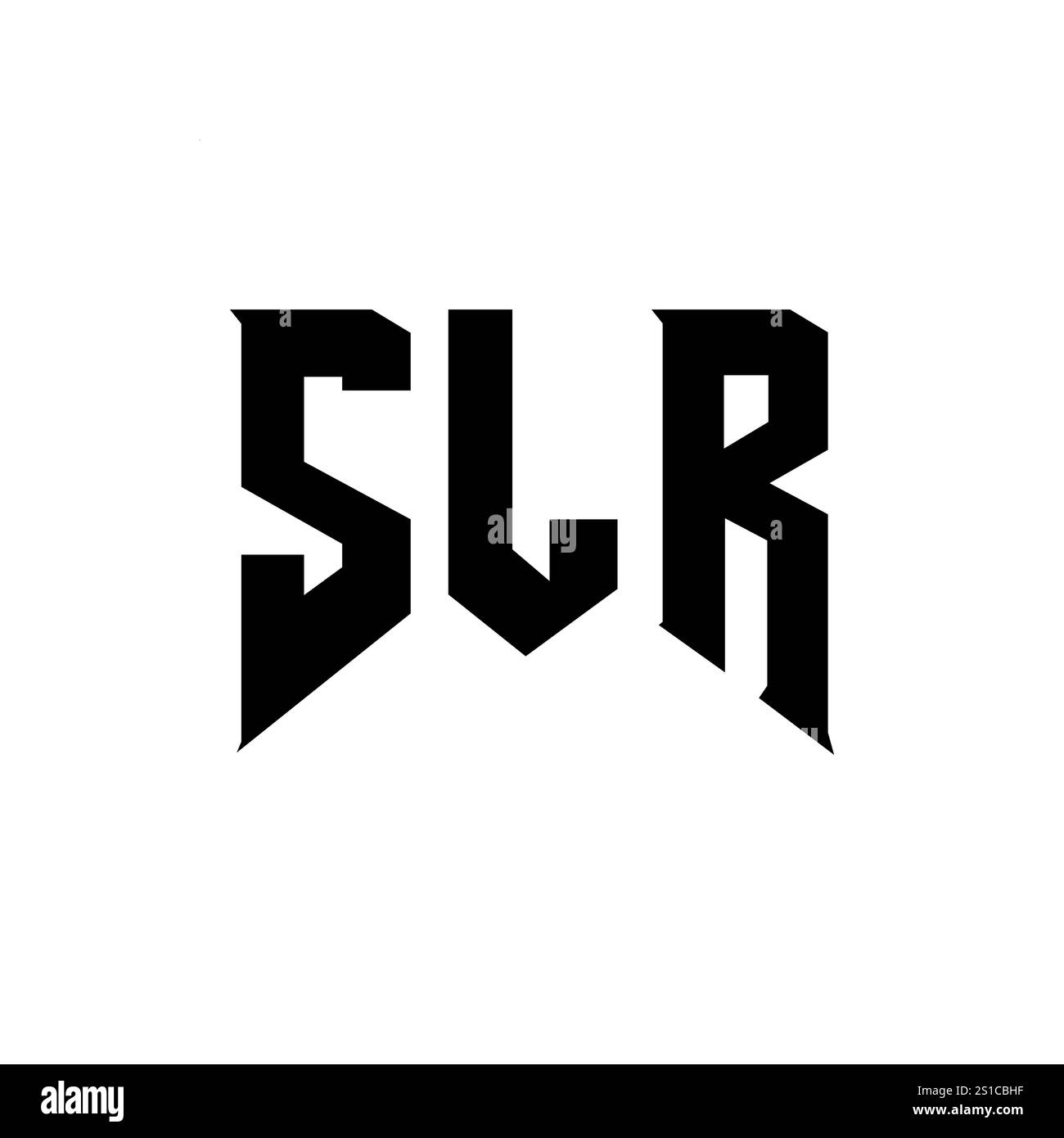 SLR letter logo design for technology company. SLR logo design black ...