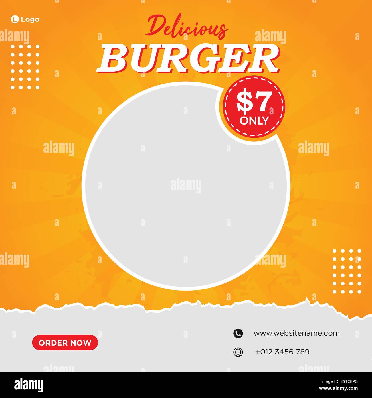 Food poster layout Stock Vector Images - Alamy