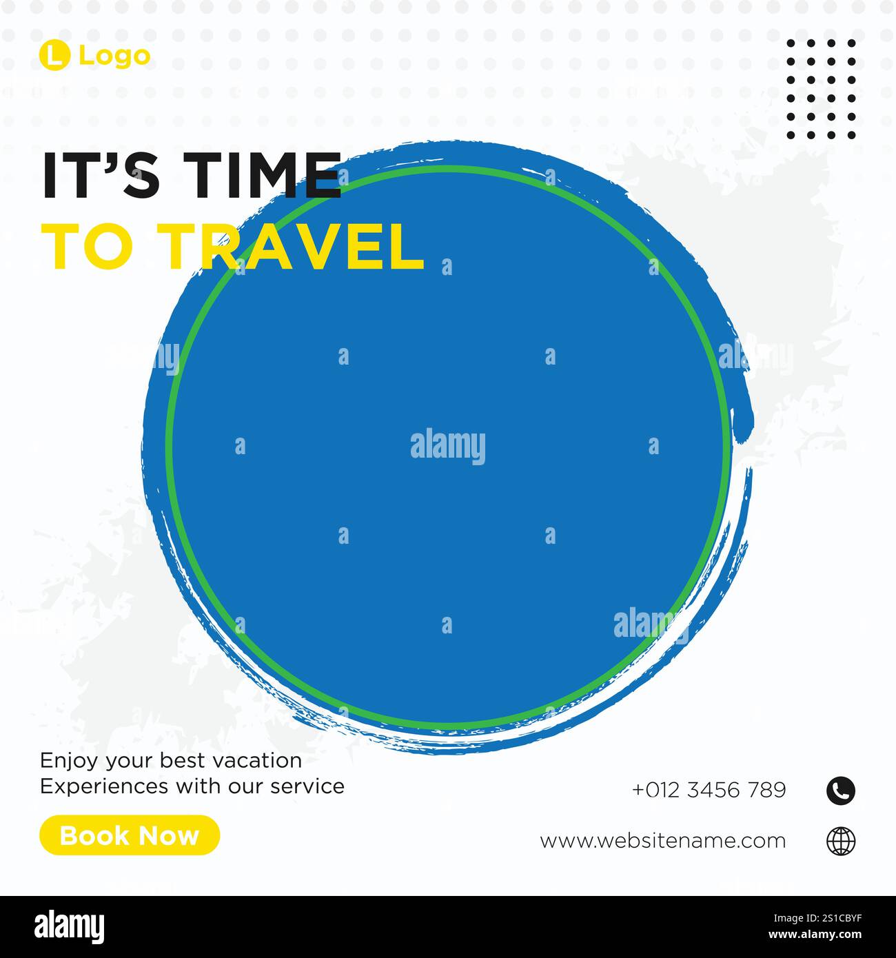 Traveling social media post banner template design, Tour travel holiday ...