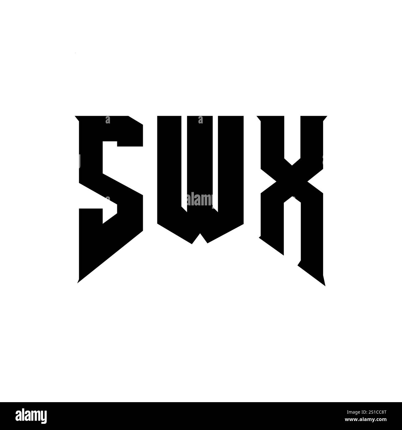 Swx logo design hi-res stock photography and images - Alamy