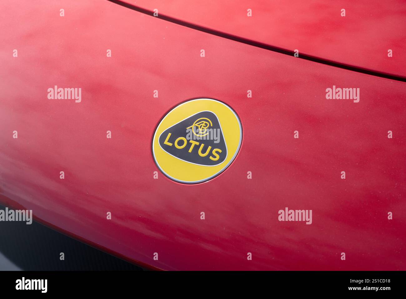 Lotus brand today part of the Geely Holding Group, emblem of design ...