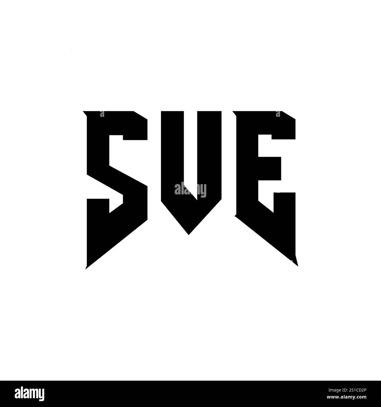 SVE letter logo design for technology company. SVE logo design black ...