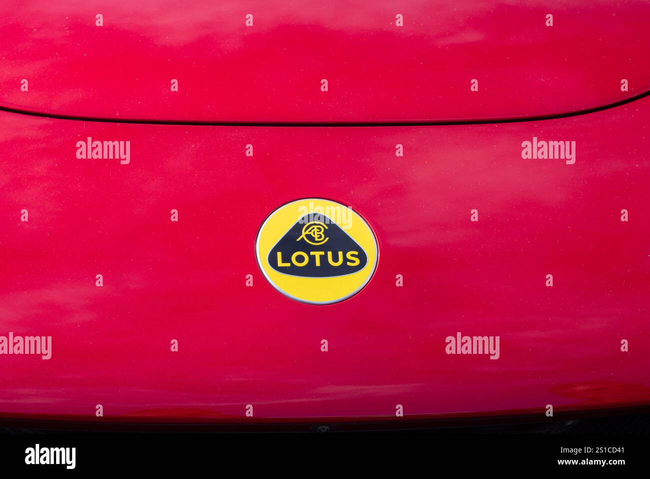 Lotus brand today part of the Geely Holding Group, emblem of design ...