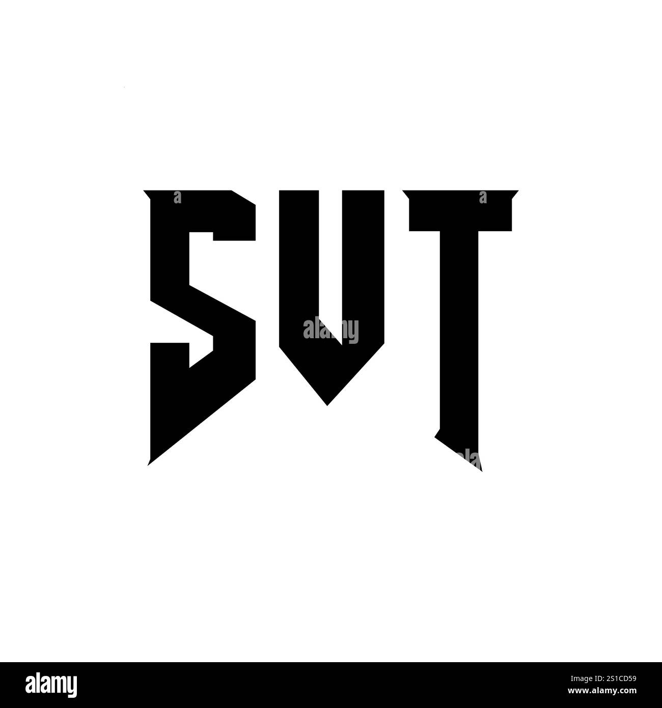SVT letter logo design for technology company. SVT logo design black ...