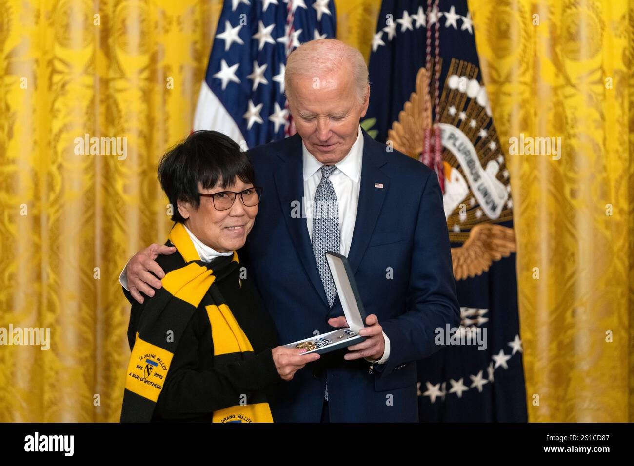 President Joe Biden awards the Presidential Citizens Medal to Gracie ...