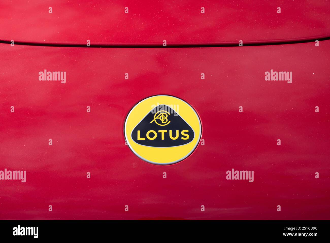 Lotus brand today part of the Geely Holding Group, emblem of design ...