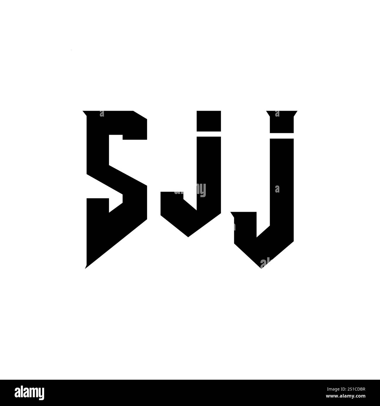Sjj logo design hi-res stock photography and images - Alamy