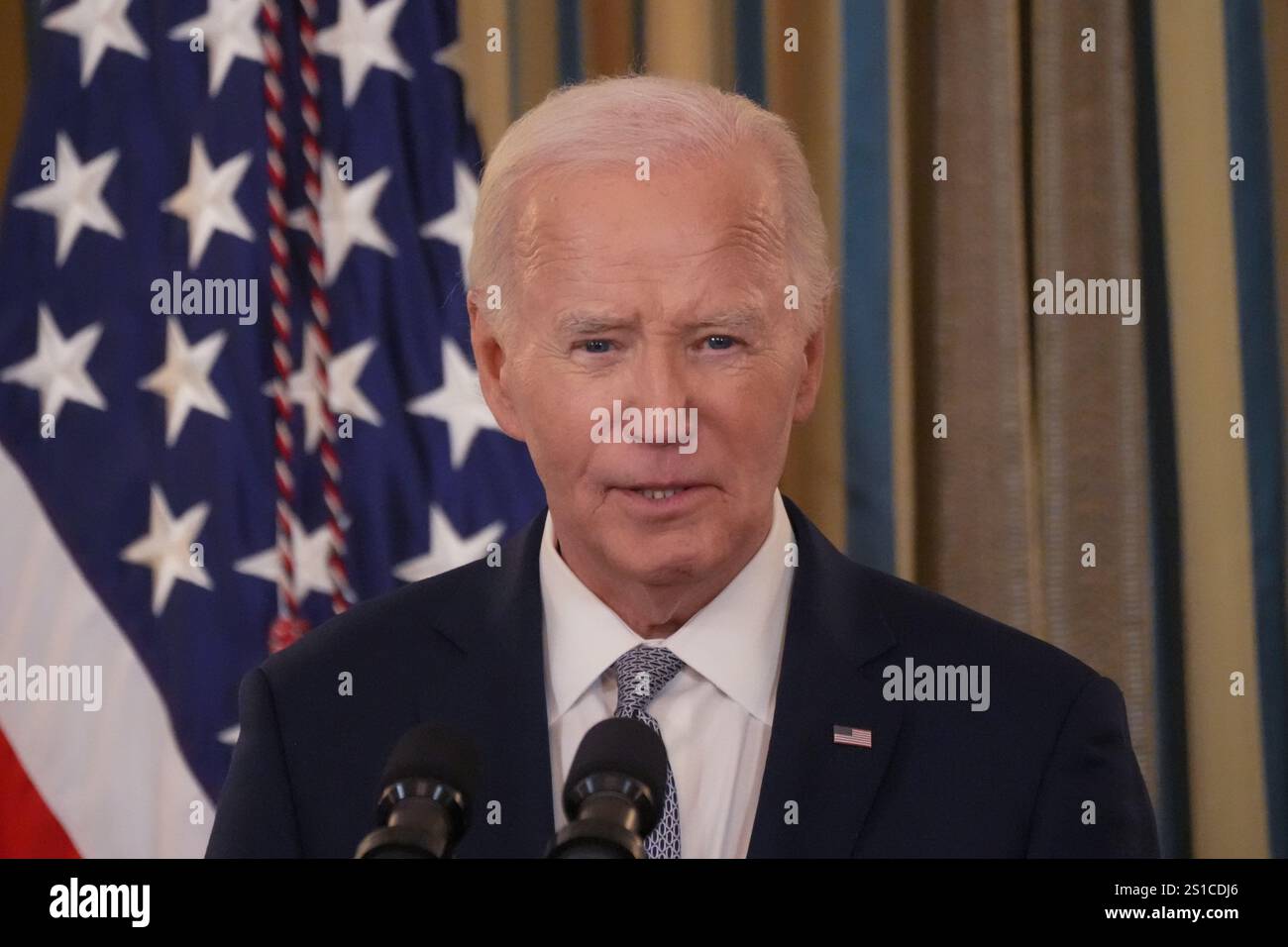 Washington, Dc, USA. 2nd Jan, 2025. President Joe Biden speaks at the ...