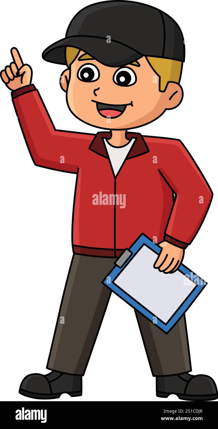 Baseball Coach Cartoon Colored Clipart Stock Vector Image & Art - Alamy