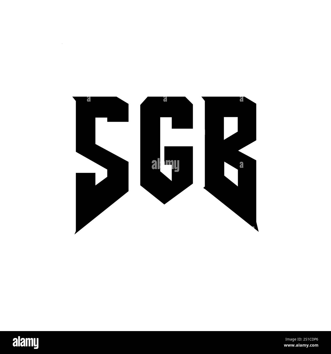 Sgb logo design hi-res stock photography and images - Alamy