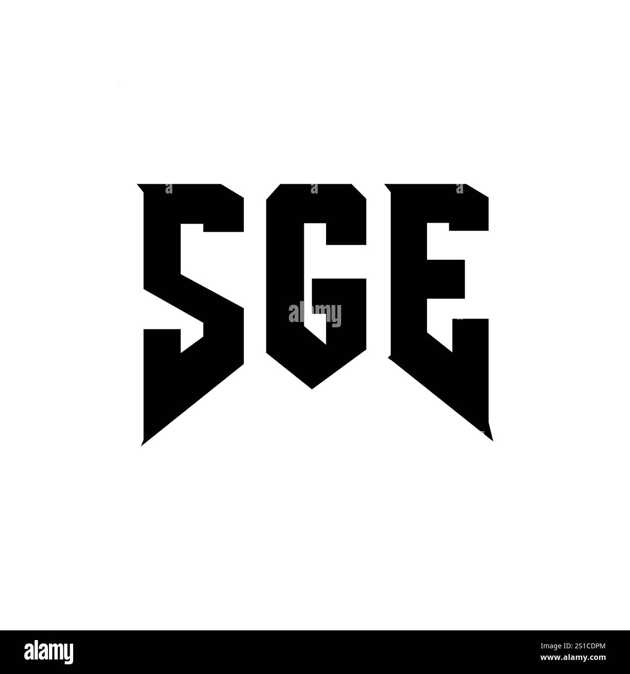Sge logo design hi-res stock photography and images - Alamy