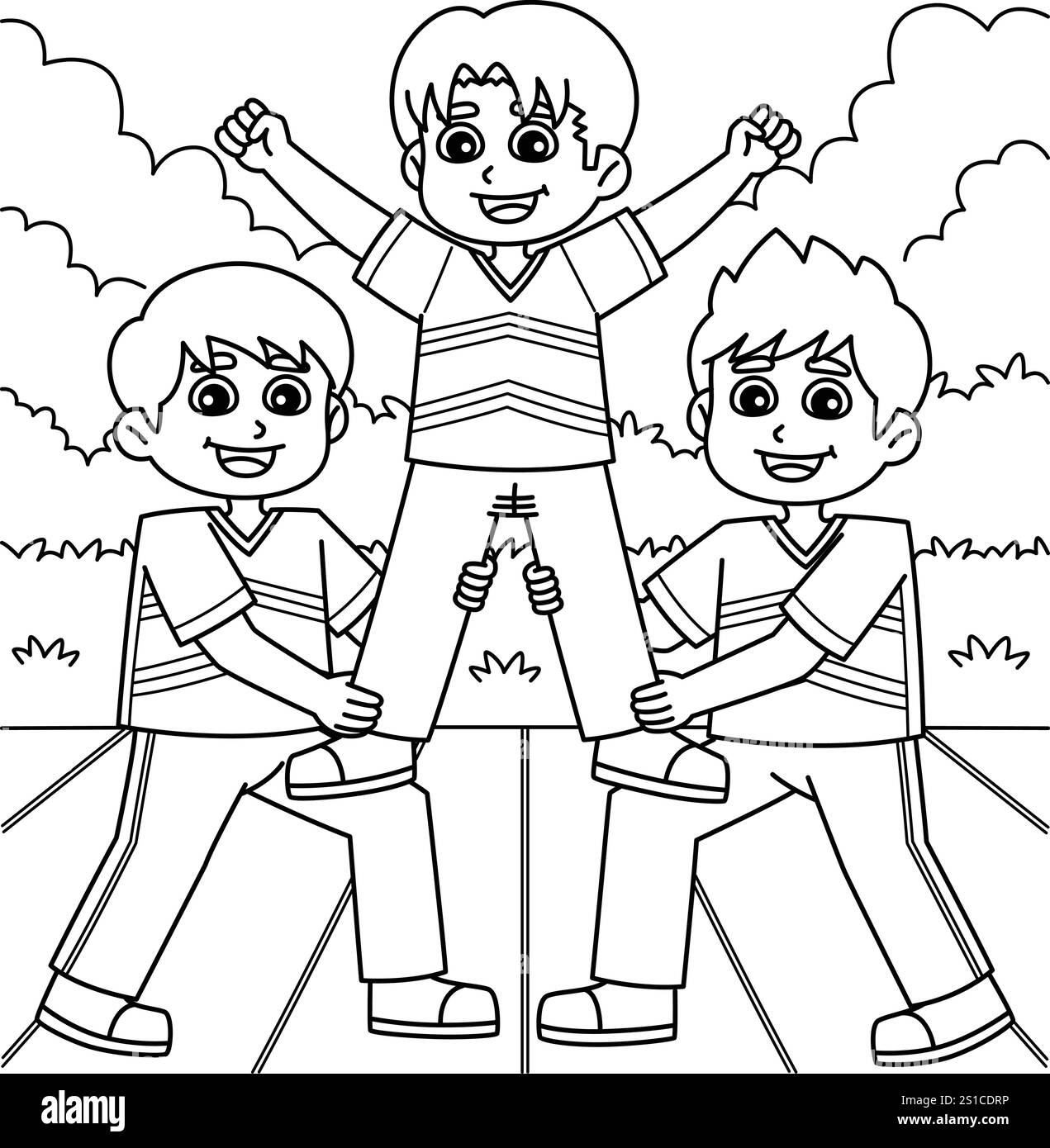 Cheering stand Black and White Stock Photos & Images - Alamy