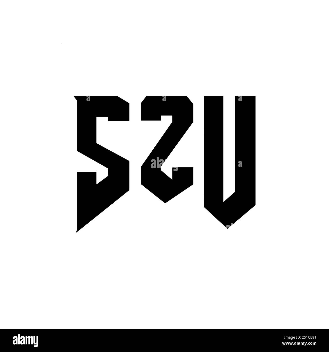 Szu logo design hi-res stock photography and images - Alamy