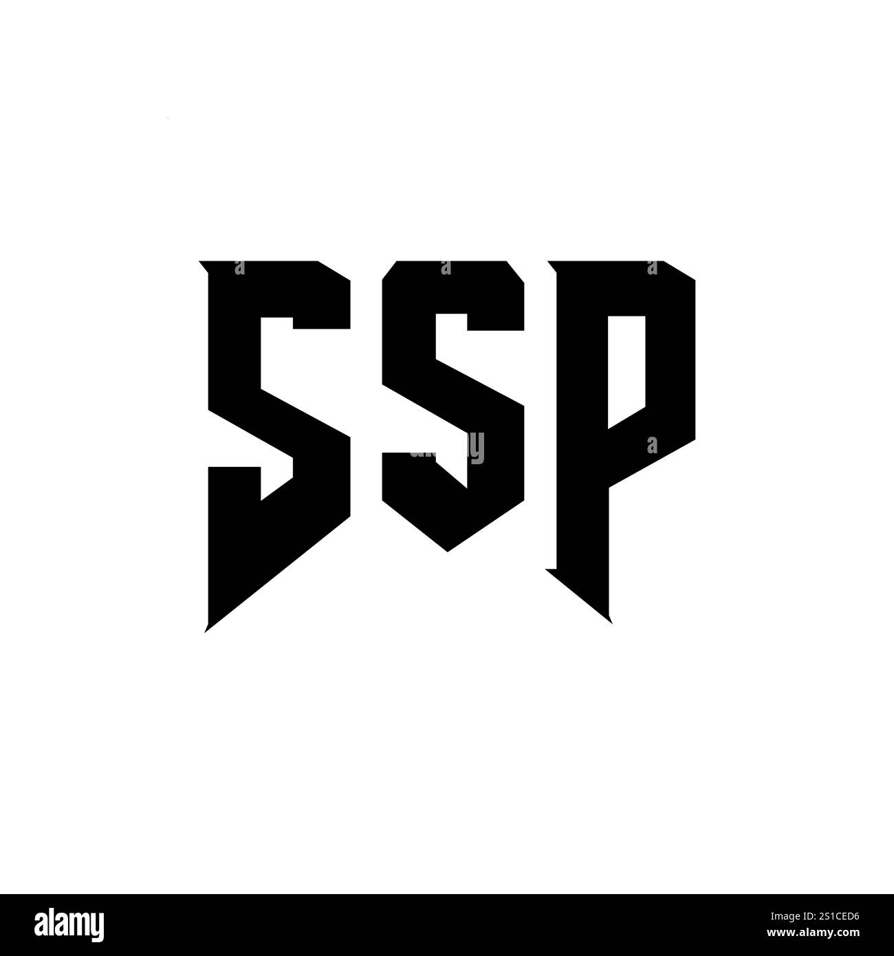 SSP letter logo design for technology company. SSP logo design black ...