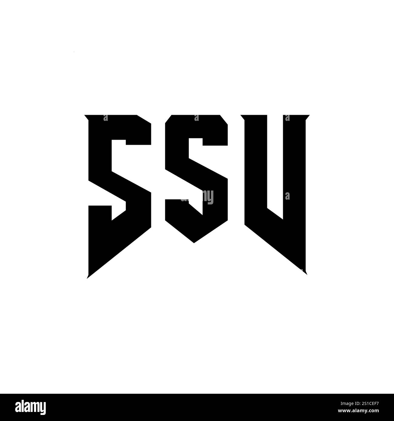 Ssv logo design hi-res stock photography and images - Alamy