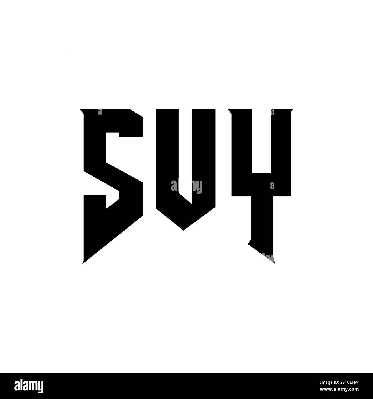 Suy logo design Cut Out Stock Images & Pictures - Alamy