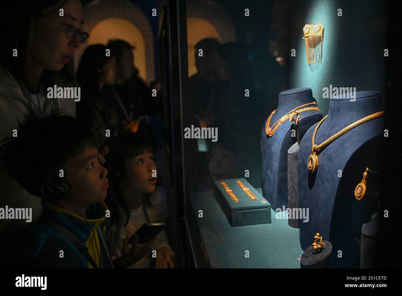 Guangzhou,China.1st January 2025. The “Lingering Gaze – Curated Art ...