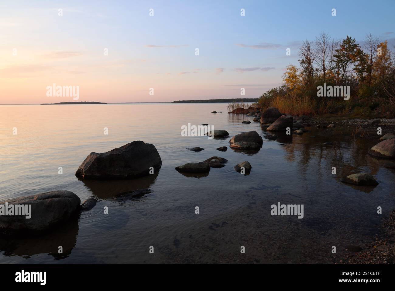 Tranquil nightfall hi-res stock photography and images - Alamy