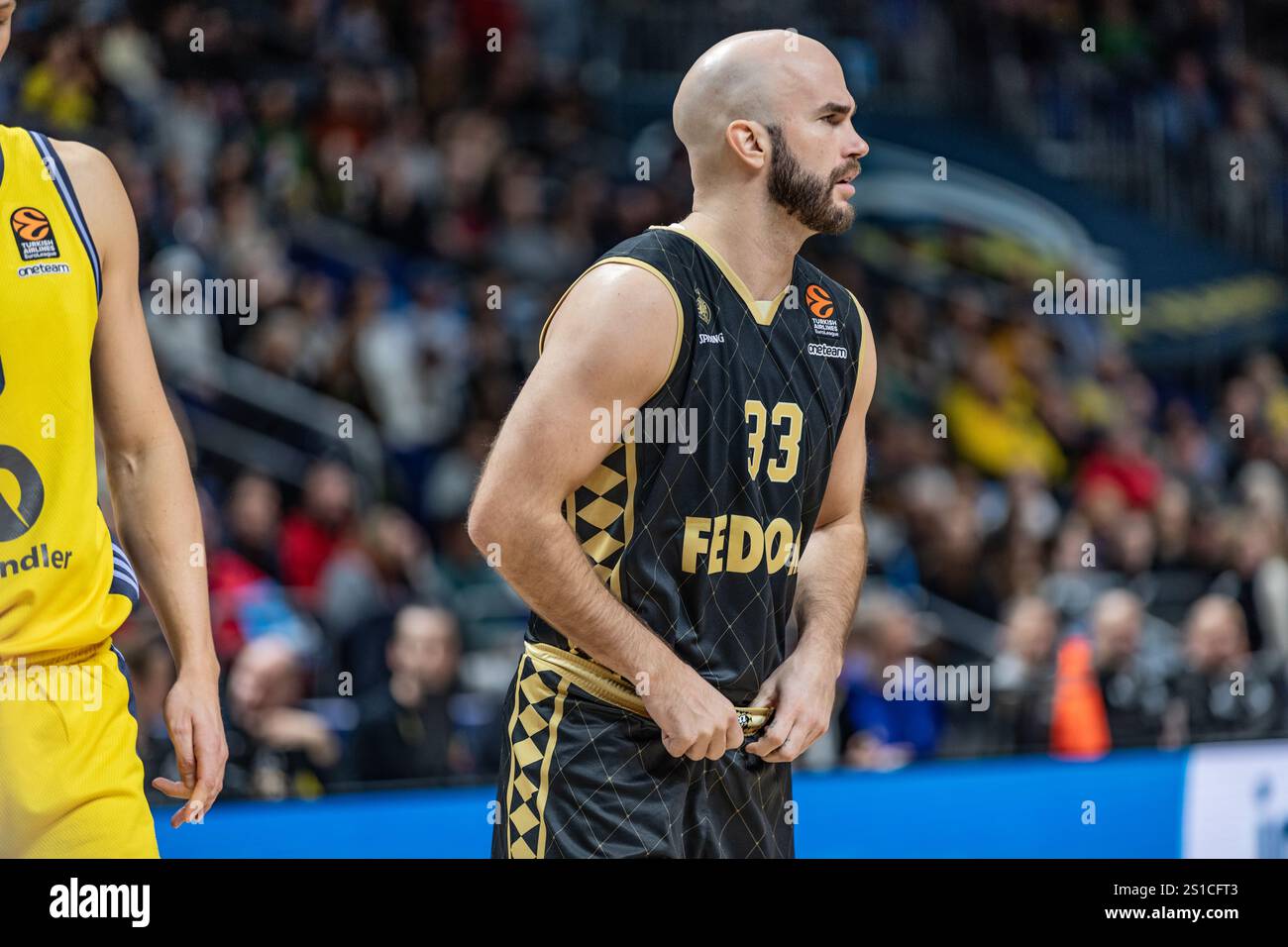 Berlin, United States. 02nd Jan, 2025. Nick Calathes of AS Monaco seen ...