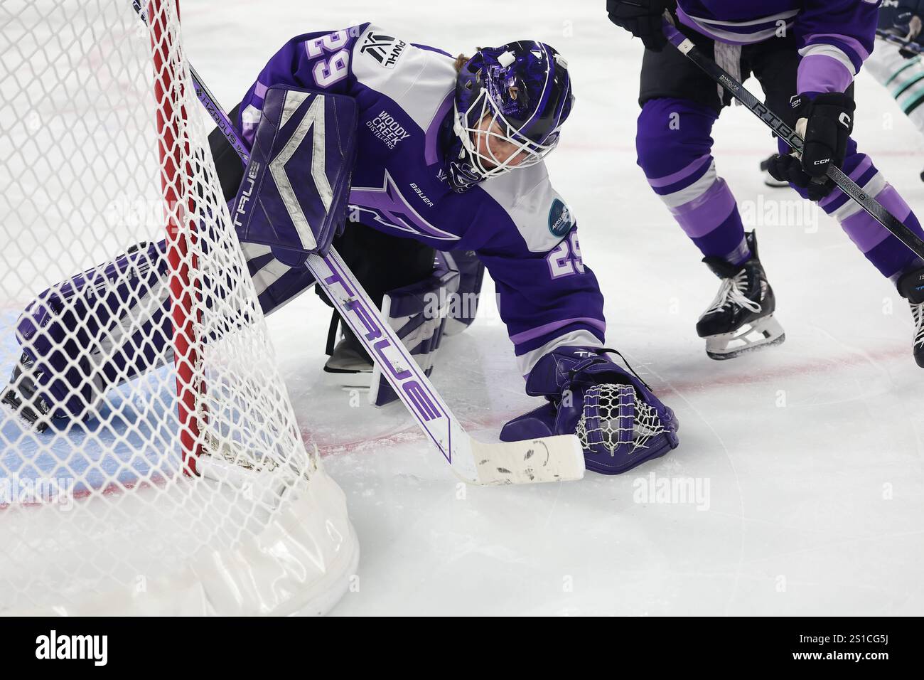 January 2nd, 2025: Minnesota Frost goalie Nicole Hensley (29) makes a ...