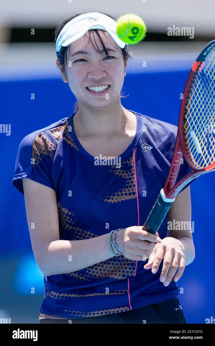 Canberra, Australia; 3rd Jan 2025: Aoi Ito of Japan is pictured during their Semifinal match ...
