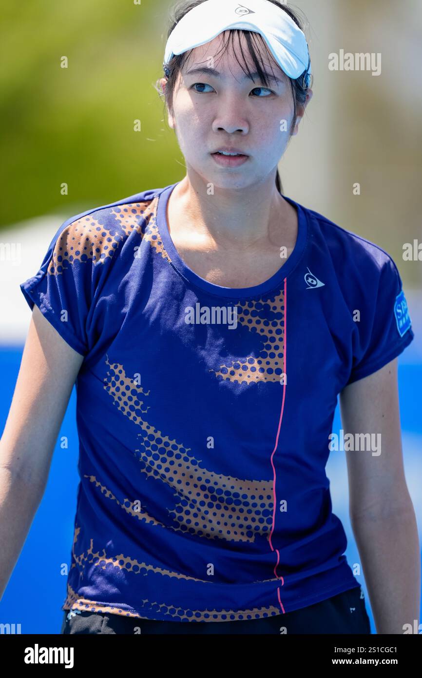 Canberra, Australia; 3rd Jan 2025: Aoi Ito of Japan is pictured during ...