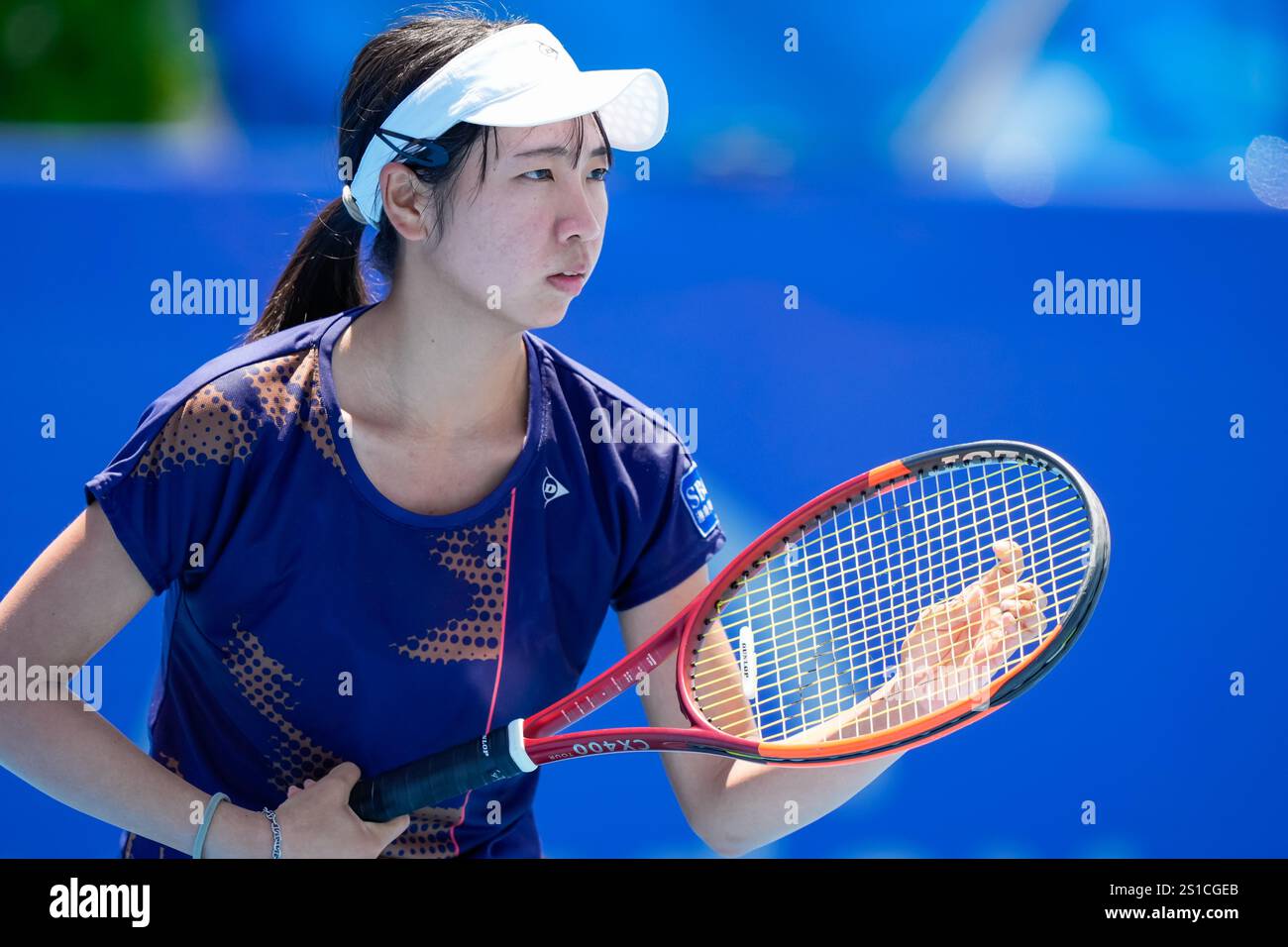Canberra, Australia; 3rd Jan 2025: Aoi Ito of Japan is pictured during their Semifinal match ...